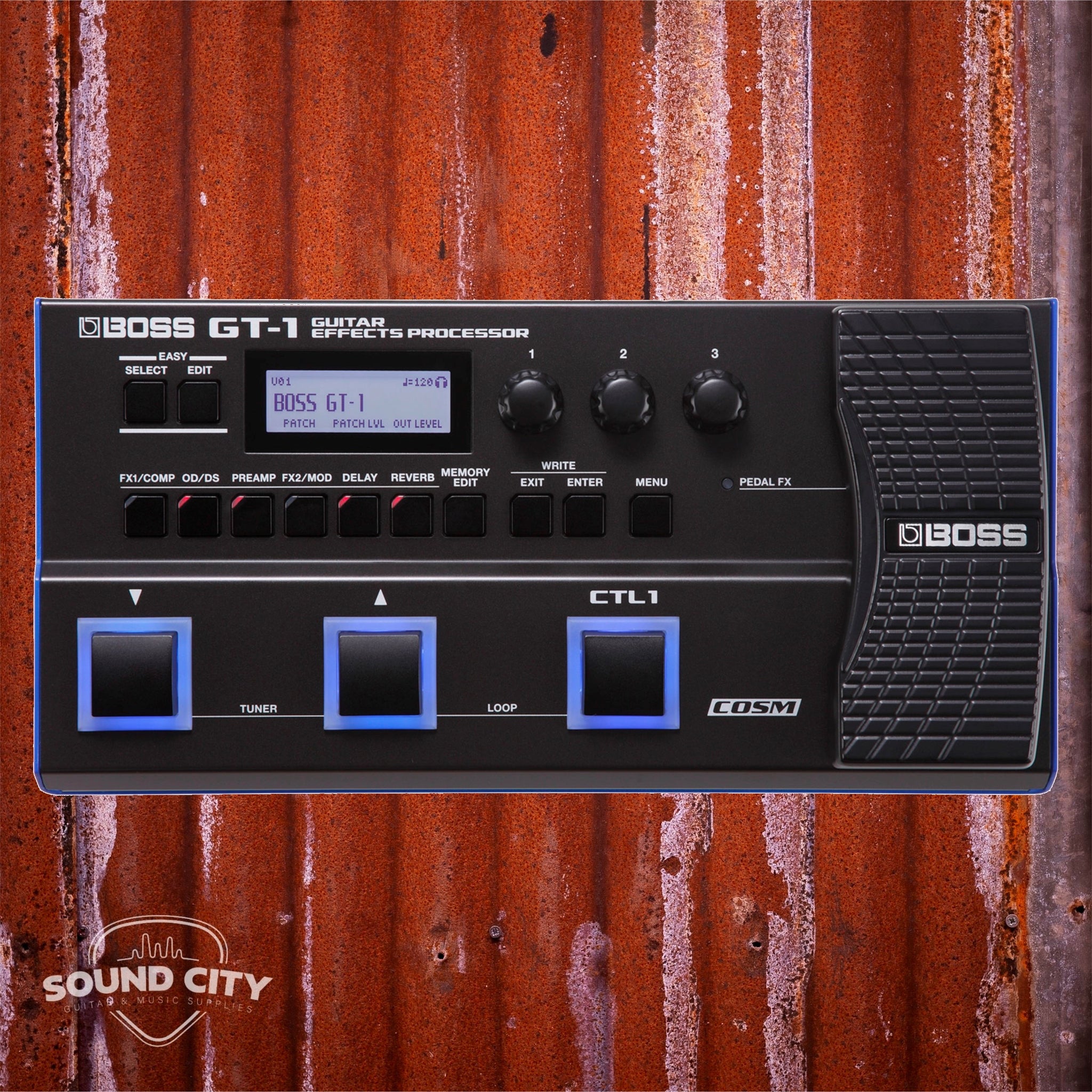 Boss GT-1 Guitar Effects Processor Effectpedaal (occasion)